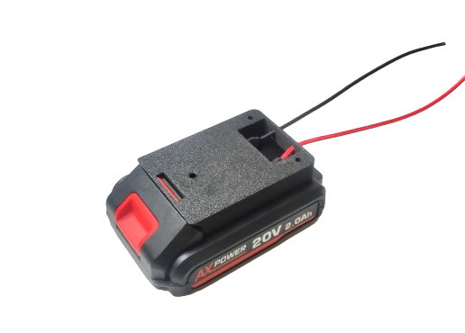 🔋 AX POWER FERM 20V BATTERY HOLDER HANGER ADAPTER・ STL File for 3D ...