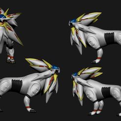 Solgaleo best STL files for 3D printer・37 free models to download・Cults