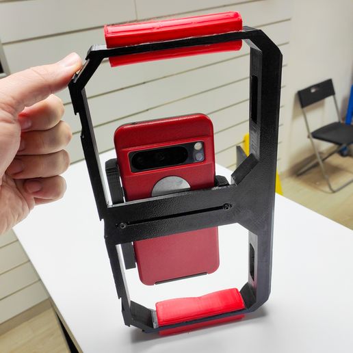 📞 Phone Rig for photo and video・ STL File for 3D printing・Cults