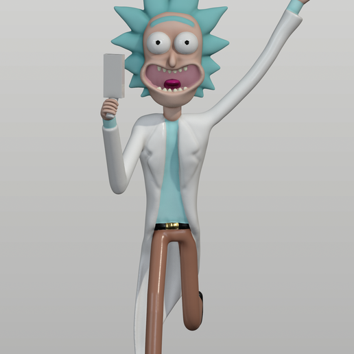 👾 Rick & Morty - Rick Sanchez・Free STL File for 3D printing・Cults