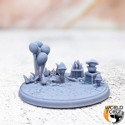 🥳 Mirthlight Carnival - Terrain Collection 1・ 3D File for 3D printing・Cults