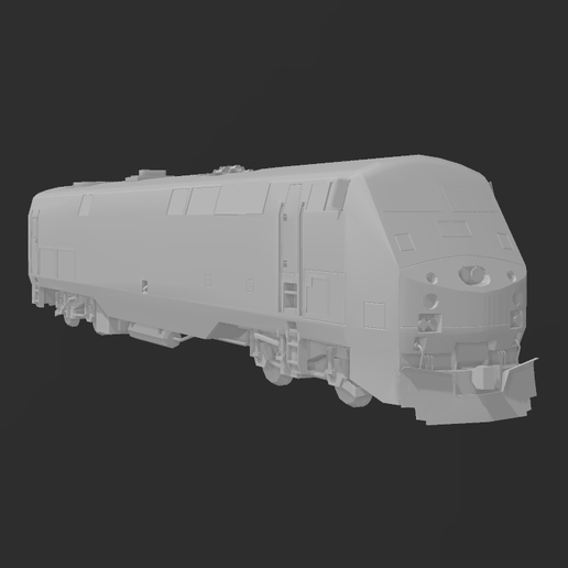 🚂 Amtrak GE P42DC Locomotive 1:100 Scale 3D Model・Free STL File for 3D printing・Cults