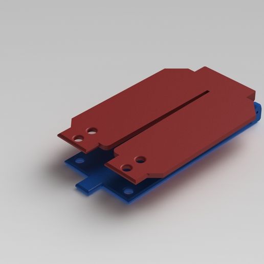 📞 Universal Simple MOLLE Phone Chest Mount ATAK・ STL File for 3D ...