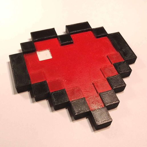 how to make minecraft heart