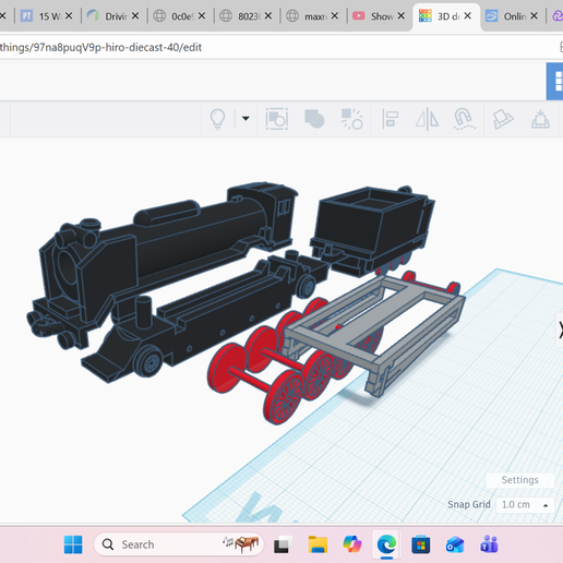 🚂 Diecast hiro thomas und freunde modell ertl/powertrains・ STL Datei ...