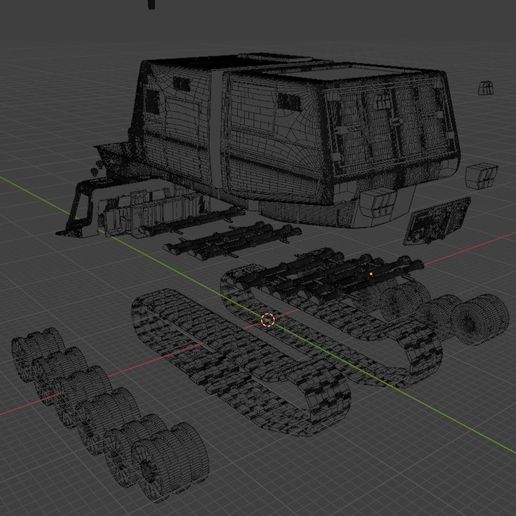 🛸 U.F.O. Shado Mobile command・Free 3D File for 3D printing・Cults