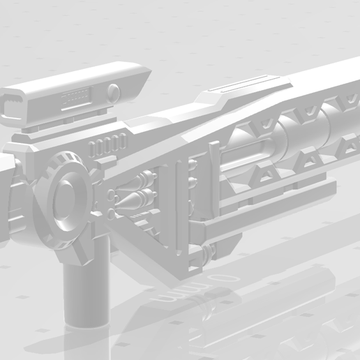 🤖 Transformers Rail cannon (5 mm)・Free STL File for 3D printing・Cults