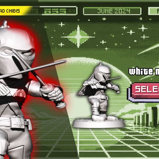 Archivo STL storm shadow gi joe chibi style marvel united 🕹 ・Idea de ...