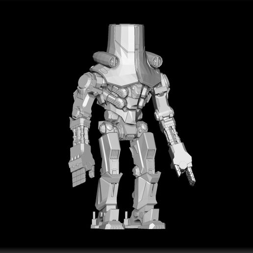 Archivo STL Pacific Rim Jaeger - Jaeger 3D Print - Mecha Robot ...