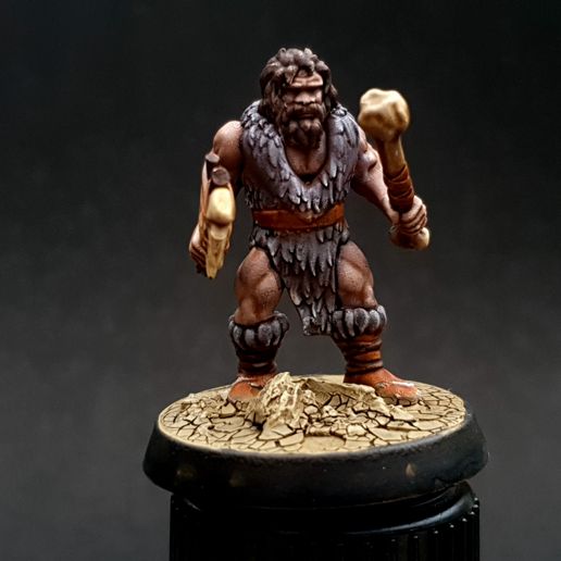 3D file Rock Clan Fighter (Pre-Supported) 🪨 ・3D printer design to ...