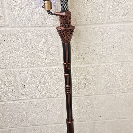 steampunk walking stick
