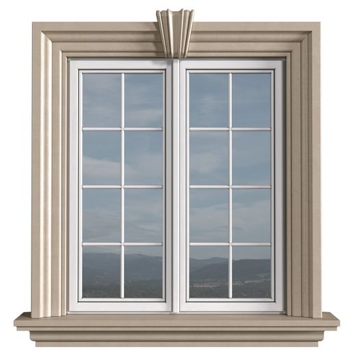 🏛️ Classical frame Window 3D model・ STL File for 3D printing・Cults