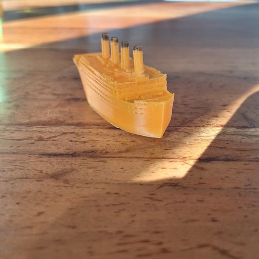 🧸 Mini Titanic・ STL File for 3D printing・Cults