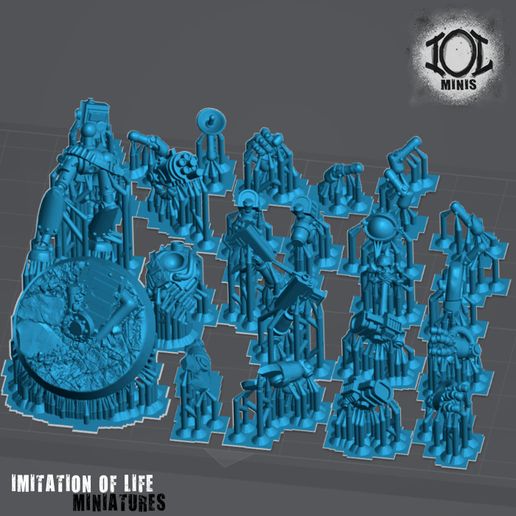 🤖 Robot Warband Bundle - Modular Miniatures for tabletop and RPG gaming ...