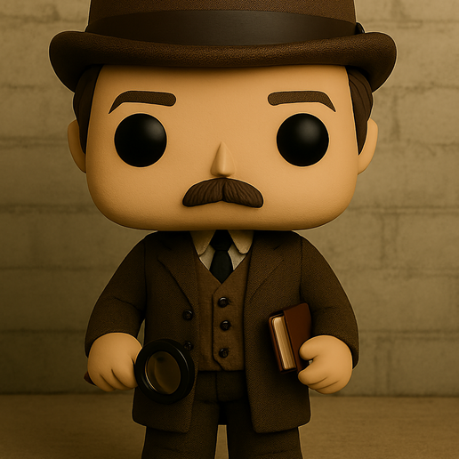 🕵️‍♂️ Dr. John Watson Funko Pop・ STL File for 3D printing・Cults