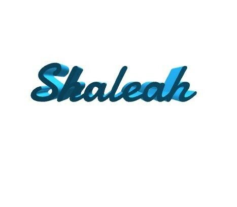 👩 Shaleah・Archivo STL para ・Cults