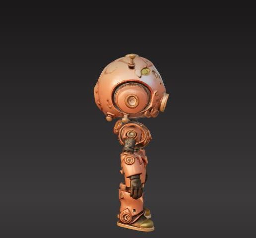 😤 Steam Punk Cute Robo 3D STL file for printing・ STL File for 3D ...