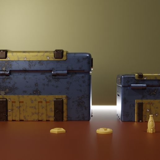 📦 MTG Fallout DECK BOX COMPATIBLE WITH 4 COMMANDER DECKS: Vault-tec ...
