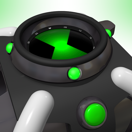 ⚙️ Ben 10 Classic Omnitrix - Samsung gear S3 FRONTIER Print Model・ 3D ...