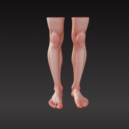 👨 ноги・Бесплатный STL для 3D-печать・Cults