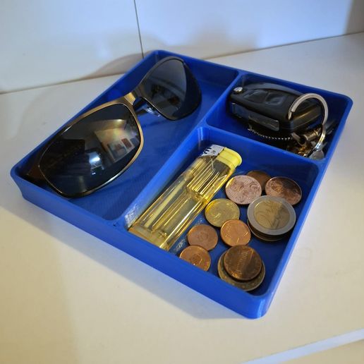 🆓 Catchall Organizer Tray 160 × 160 mm・3D Print with the Twotrees ...