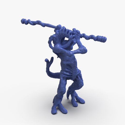 👹 Dejarik Monnok Miniature - Pose 1 (Holochess Creature)・ STL File for ...