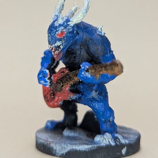 🎲 Heavy Metal Demon Guitarists (DND / TTRPG)・Free STL File for 3D ...