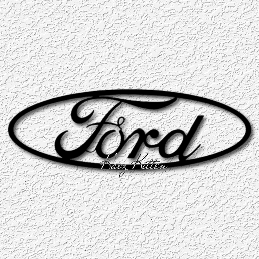 3d printable ford logo