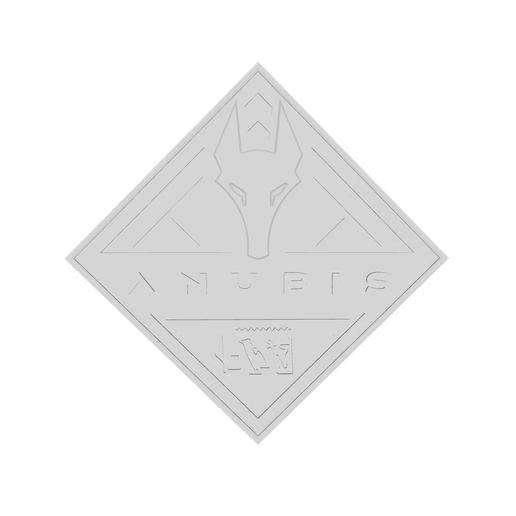 STL file ByTC1 | Anubis | Map Logo | Counter Strike 🗺️ ・3D printable ...