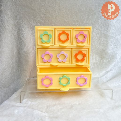 💐 Modular Groovy Flower Drawer Organizer System: A Retro, Customizable ...
