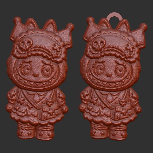 🏢 meow labubu cnc model・ STL File for 3D printing and CNC machining ...