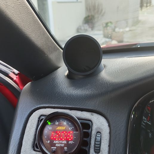 🛞 civic ej/ek defrost vent 60mm gauge pod・ STL File for 3D printing・Cults