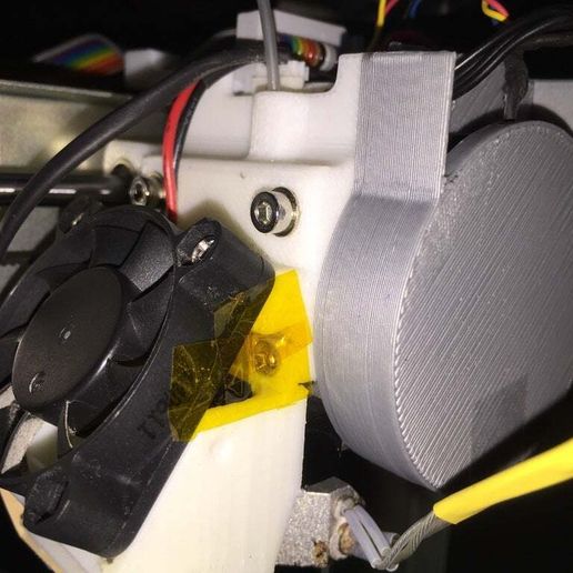 Free STL file PP3DP UP Mini Extruder Fan ⬆️ (STEP)・3D printer design to ...