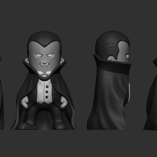 STL file Mini Dracula 🧛 (3MF)・3D printing idea to download・Cults