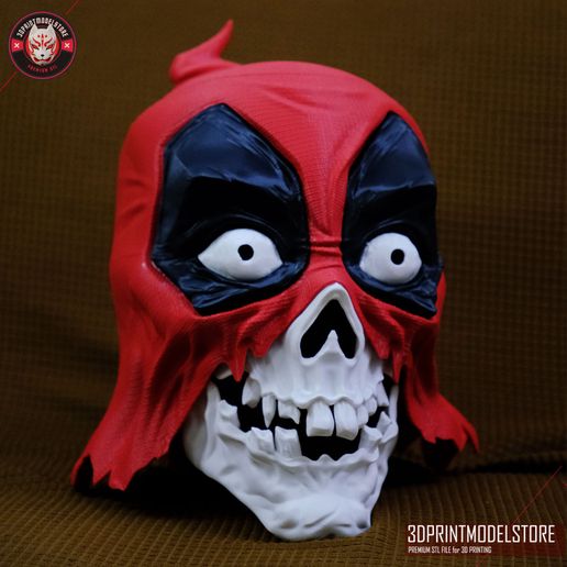 🧟 Headpool Mask - Deadpool Zombie Helmet - Marvel Cosplay・ 3D File for ...