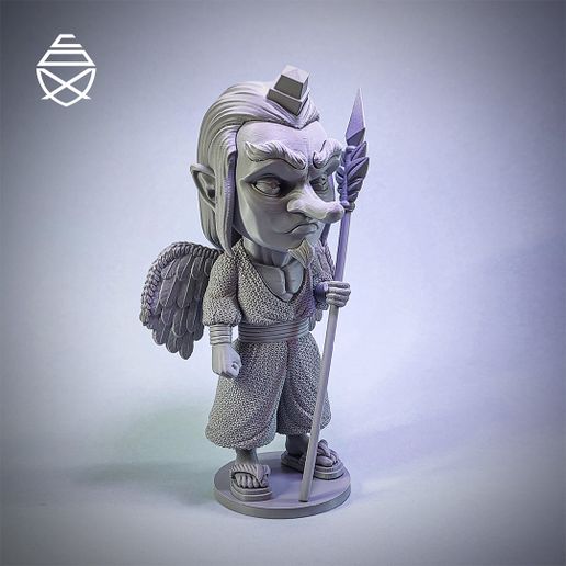 TENGU CHIBI 👺・ 3D File for 3D printing・Cults