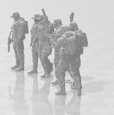 STL file soldier pack 3 🫡 ・3D printing template to download・Cults