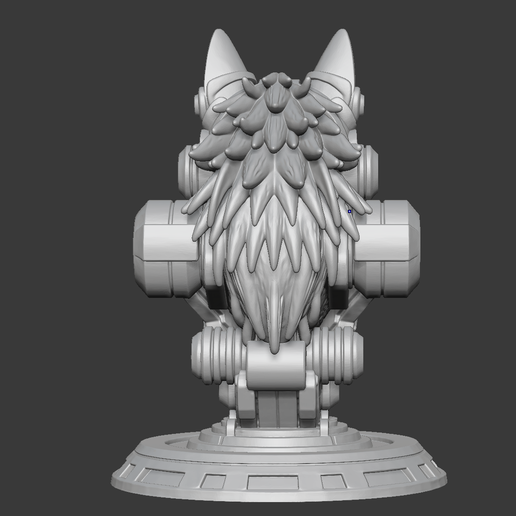 🤖 Robot Sculpture Mech Sculpture・ STL File for 3D printing・Cults