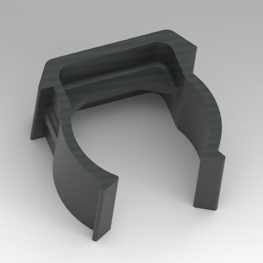 Free STL file Folding table leg retaining clip 🦵 ・Object to download ...