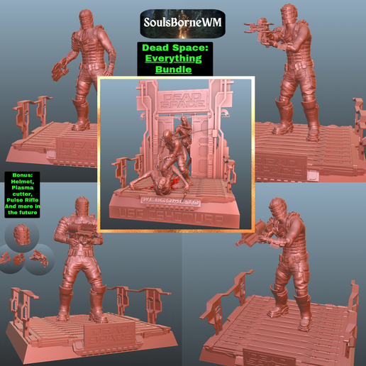 3D file Dead Space: Everything Bundle 😵 ・Model to download and 3D print ...