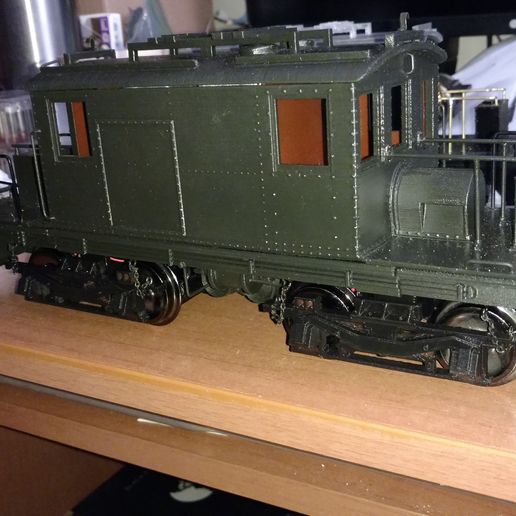 ⚡ Baldwin-Westinghouse Model B-1 Electric Locomotive - Multi-Scales・ 3D ...