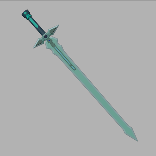 Archivo STL Dark Repulser Sword Artwork 🗡️ ・Objeto para impresora 3D ...