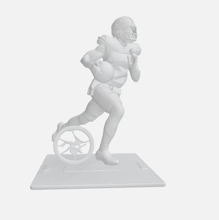 👤 Justin Fields - Figure・ OBJ File for 3D printing・Cults