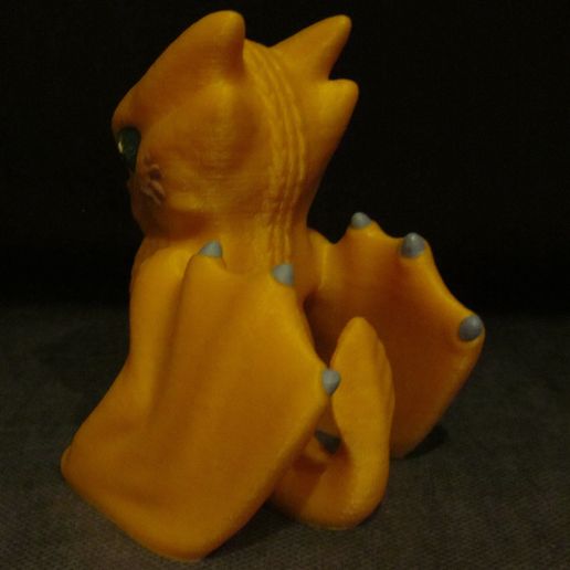 🐉 Syrax the Dragon (Easy print no support)・ STL File for 3D printing・Cults
