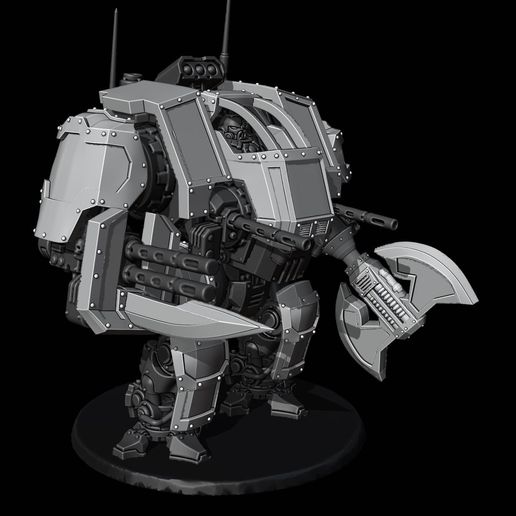 🔫 Invicta Battle Chassis Panel and Weapon Kit・ STL File for 3D printing ...