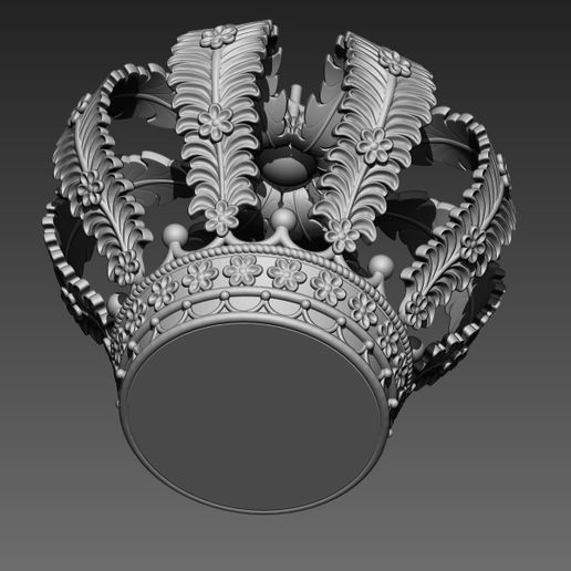 👑 Coroa, Crown・ STL File for ・Cults