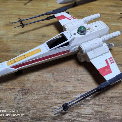 Archivo STL STAR WARS - X-WING T65 - LASER custom ⭐ ・Modelo de ...