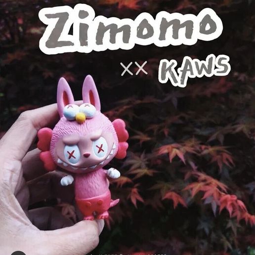 💭 LABUBU KAWS・ OBJ File for 3D printing・Cults