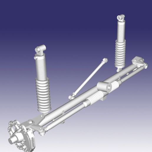 🚗 Micro 600 sprint car chassis・ 3D File for 3D printing・Cults