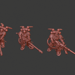 3D file Space Soldiers 44 🛰 ・3D printer design to download・Cults